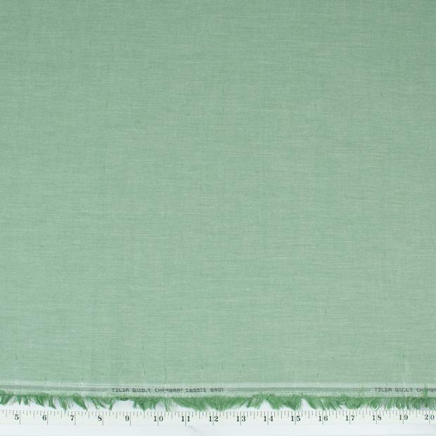 Tilda Chambray - Sage Fat 1/4 - Coast & Country