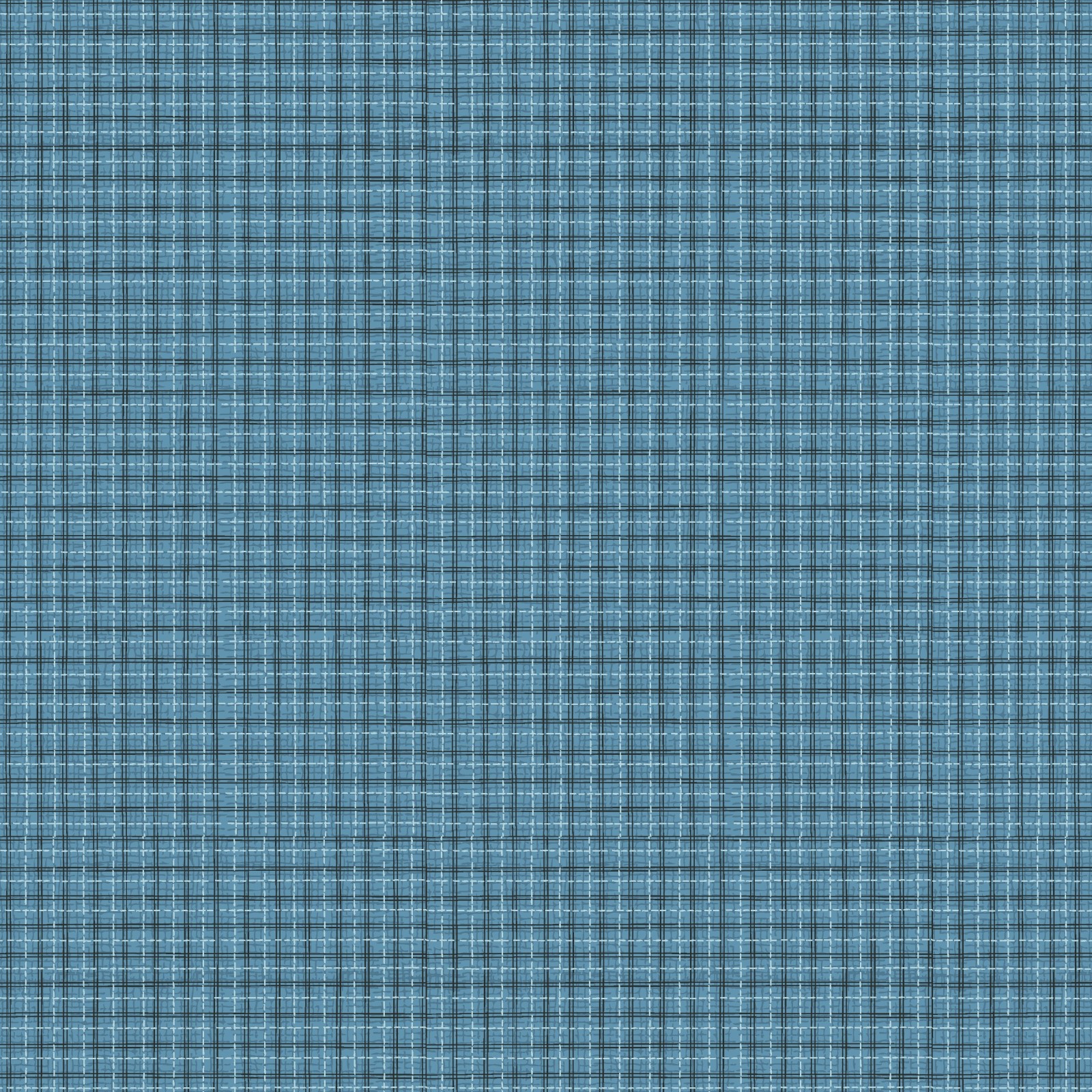 Something Borrowed Something Blue 2 - Check Print Mid Blue Fabric ...