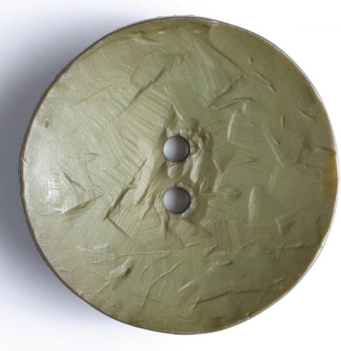 Super Jumbo Round Dill Button - Olive Green - Coast & Country